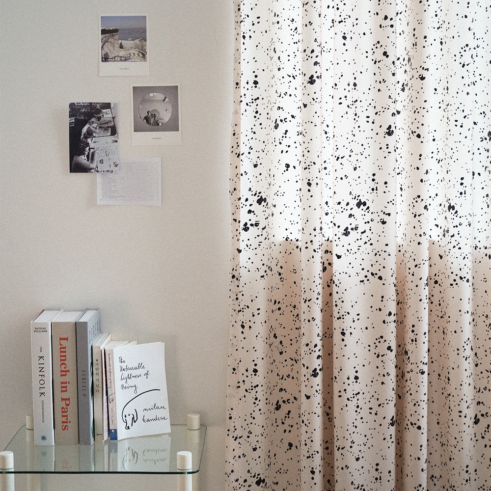 Pottery Curtain ( Rod Pocket Curtain ) | Shopee Singapore