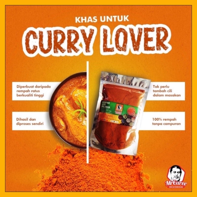 Mr CAREE MALABAR CURRY powdered spices | Turmeric POWDER | Premium ...