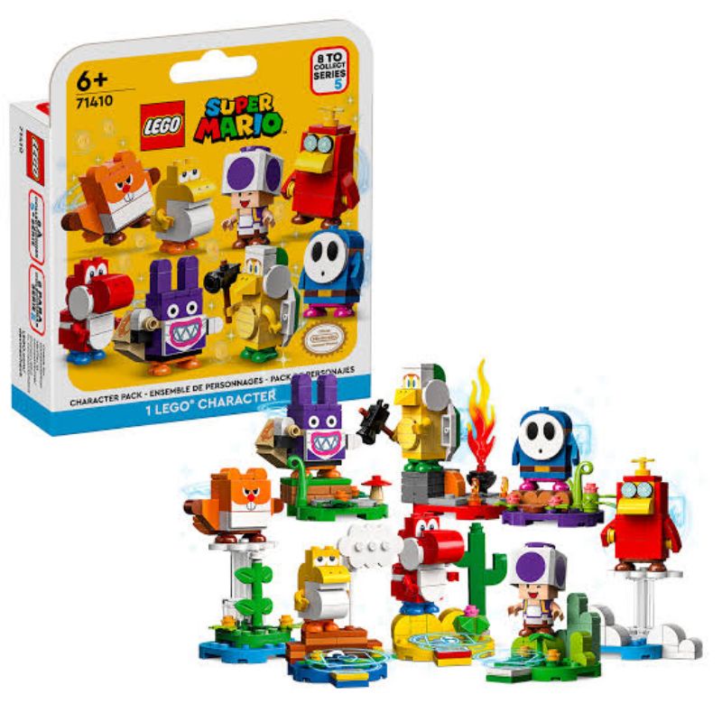 LEGO Minifigures 71410 Super Mario Character Pack Series 5 Set Complete ...