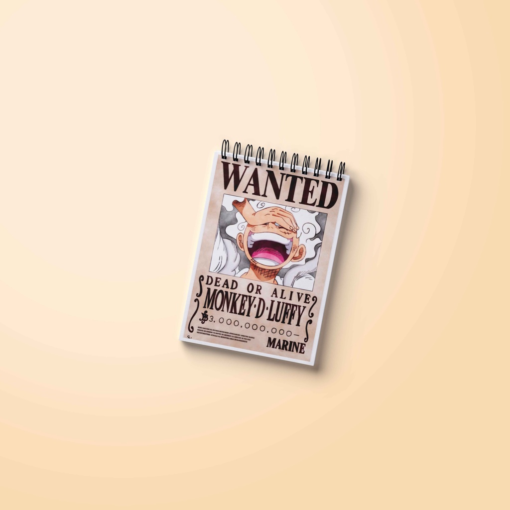 One Piece Notebook Luffy Nami Zoro Edition Lined Grid Dot A6 Size ...