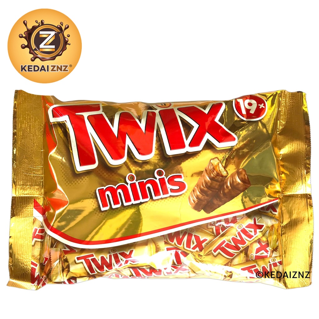 Chocolate Twix Minis Bag 333g Coklat | Shopee Singapore