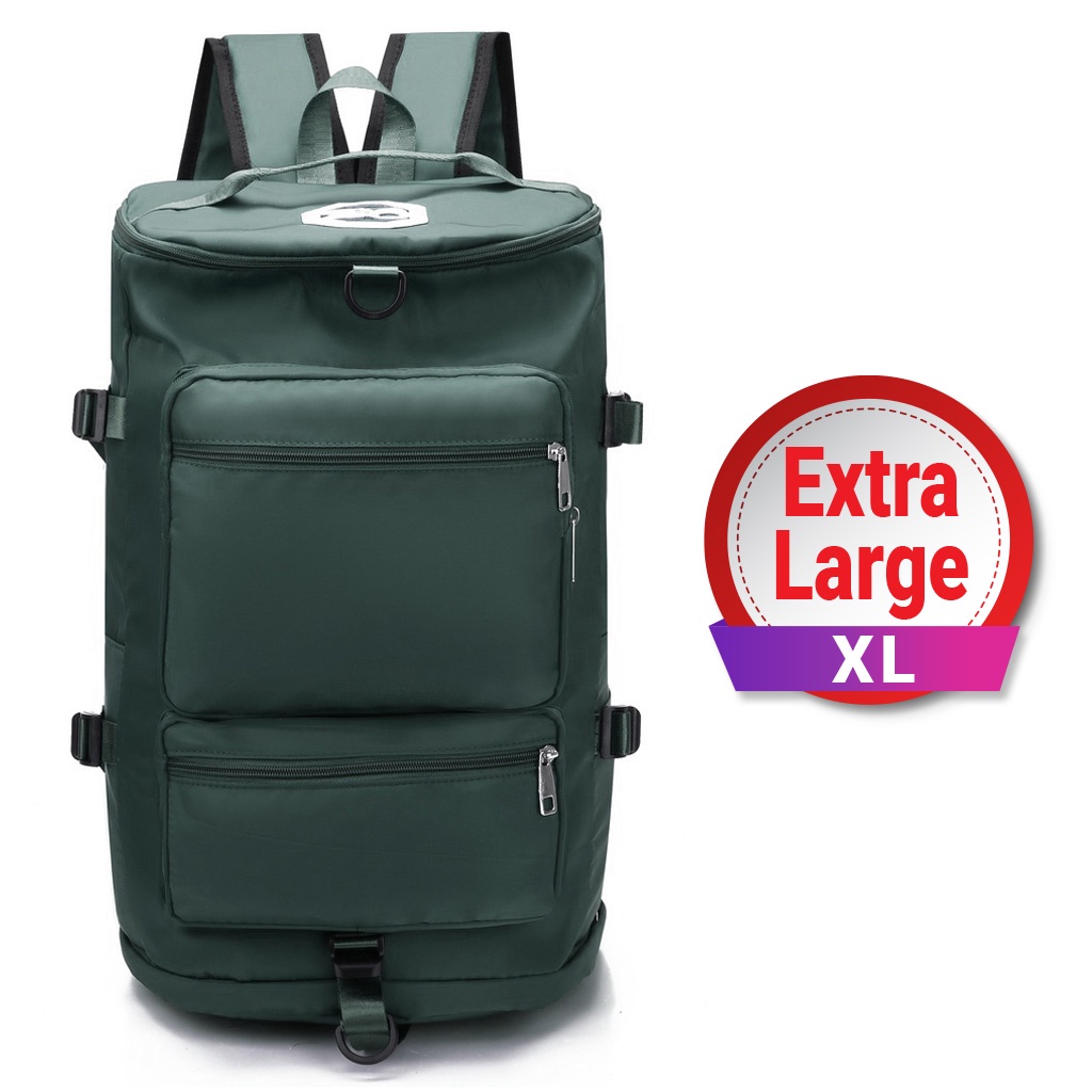 《Mega Deal》3 Ways Carry Duffel Backpack Water Resistant Wet Pocket ...