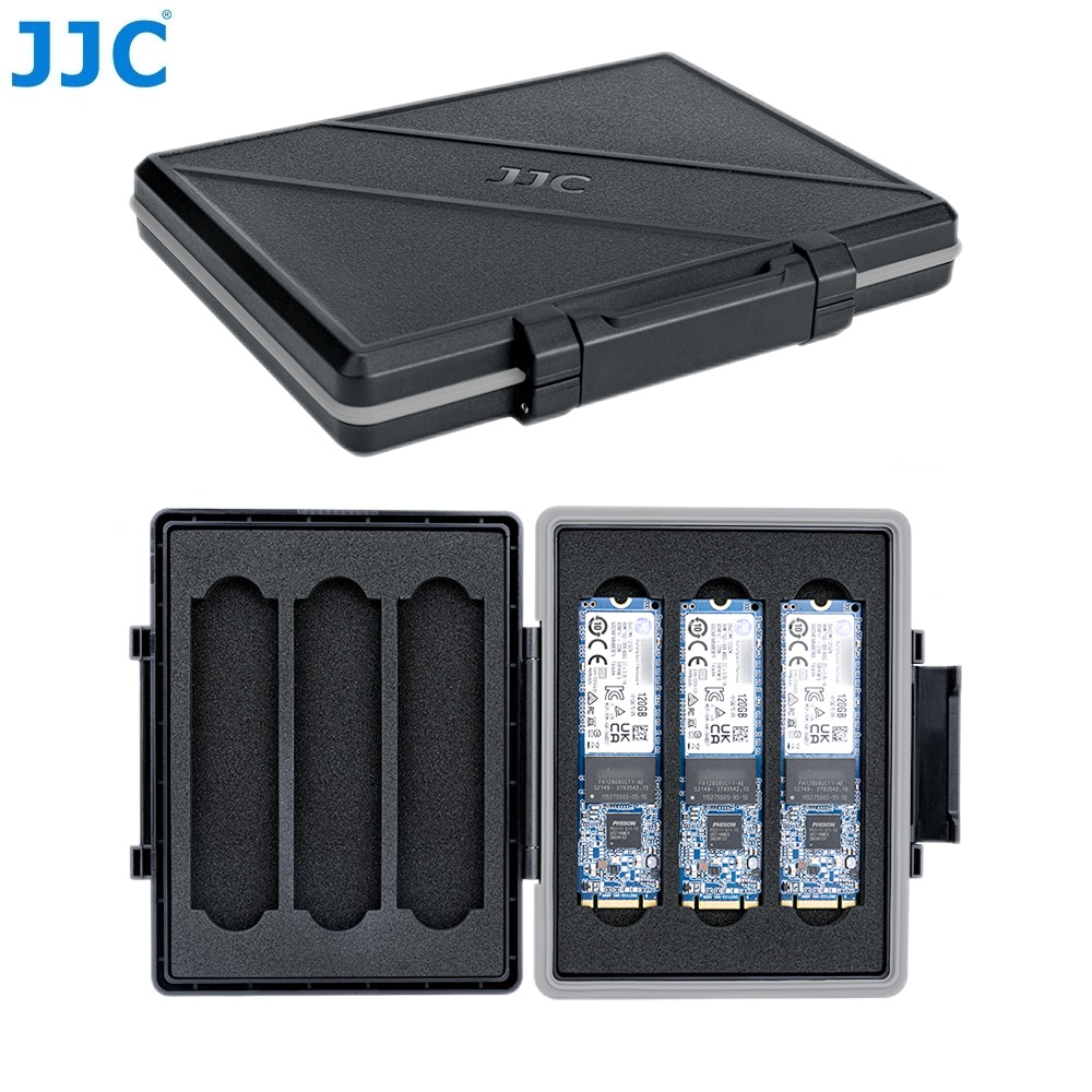 JJC JCR-SSD6Portable M.2 NVME 2280 SSD Storage Case, Memory Card Case ...