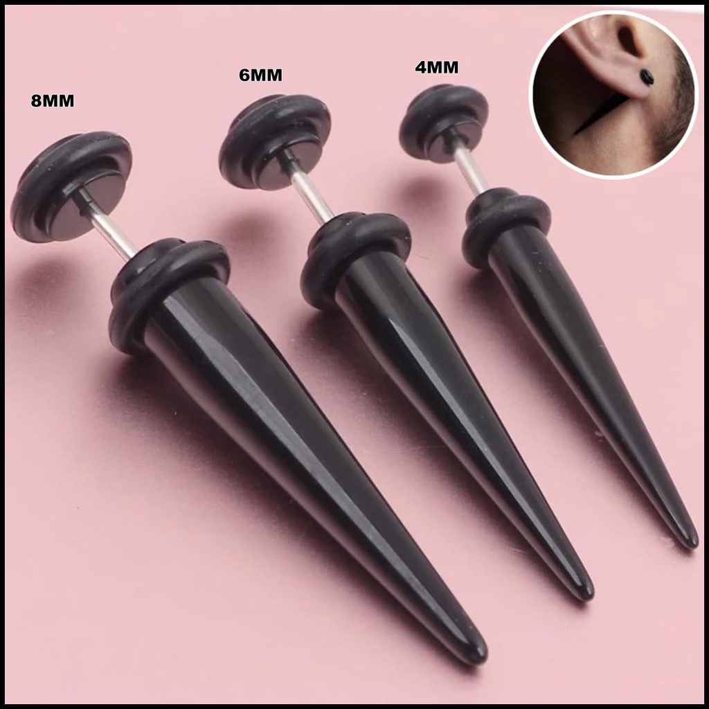 ️Assewn Ear Jewels Extended Acrylic Material Stainless Steel Rod Korean ...