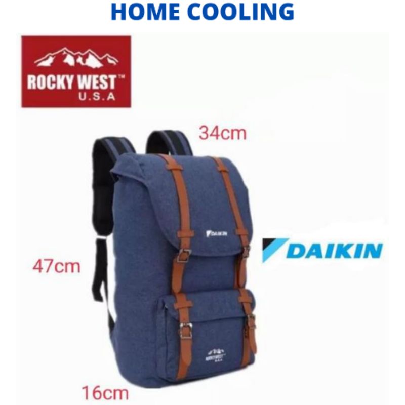 RockyWest Backpack ( Daikin Special Edition ) | Shopee Singapore