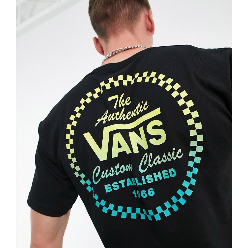 V * A--S Classic Back Printed Men's T-Shirt (Black) | Shopee Singapore