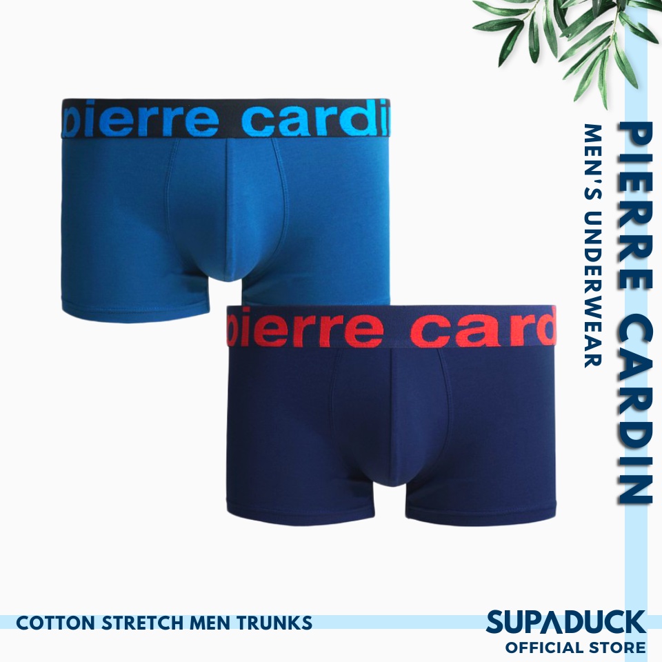 Pierre Cardin Men Underwear Cotton Stretch Trunks / Seluar Dalam Lelaki ...