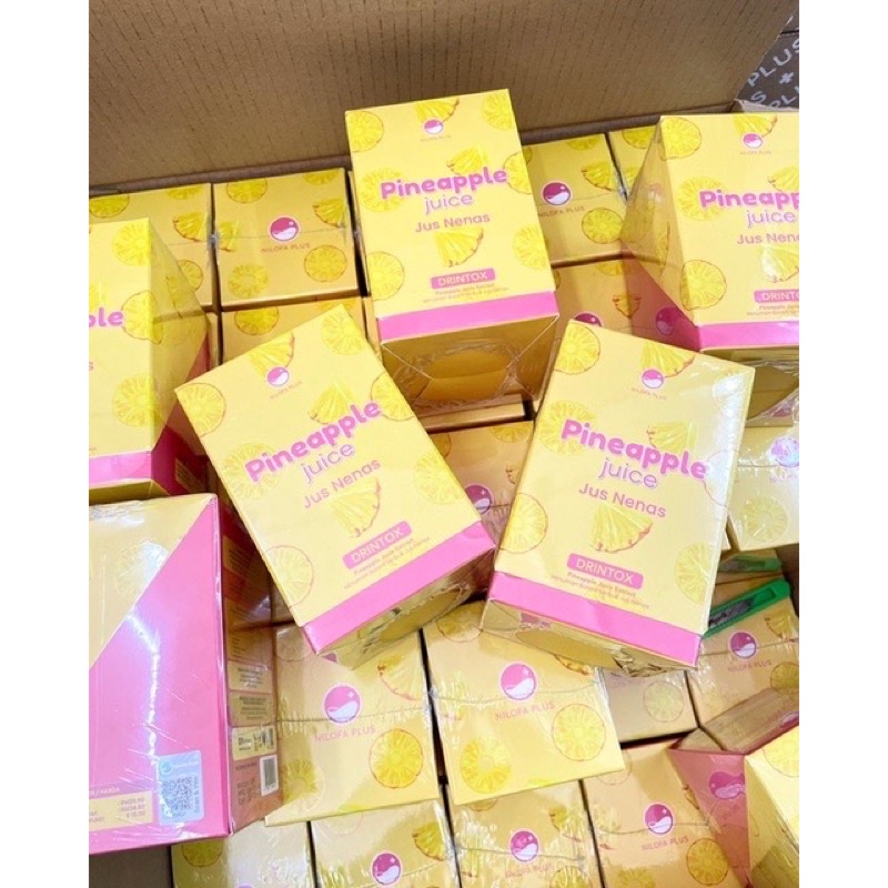 NEELOFA DRINTOX PINEAPPLE JUICE BY NILOFA, JUICE UNTUK DIET, Nilofa ...