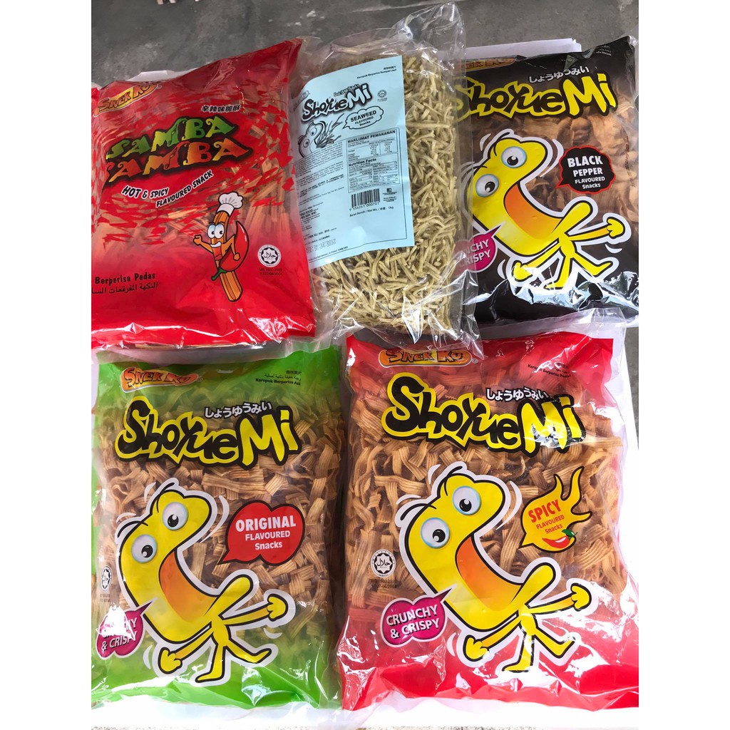 1kg Snek Ku Samba Samba / ShoyueMi [OmyFood] | Shopee Singapore