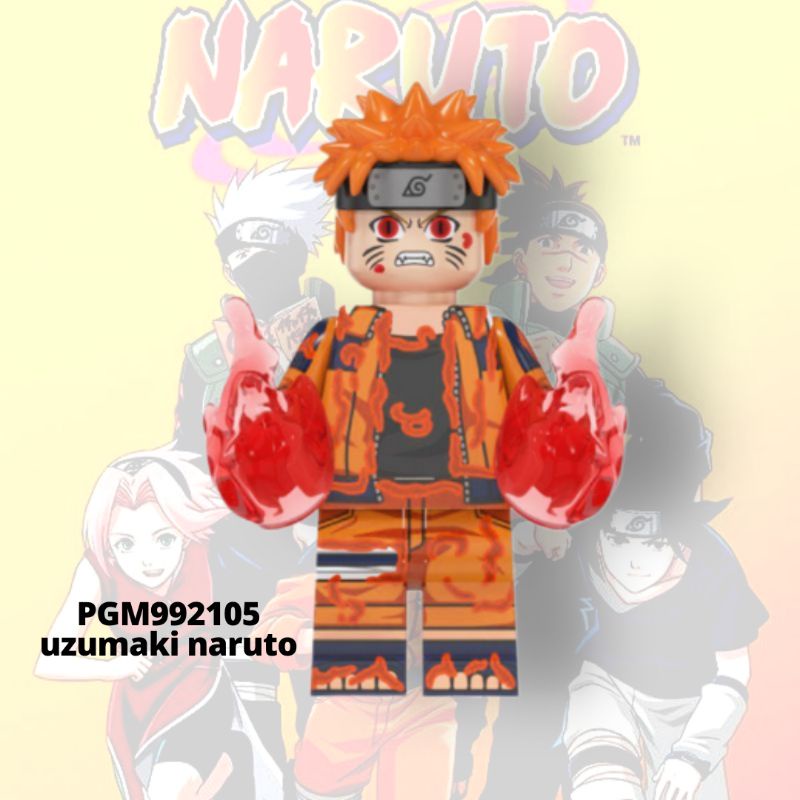 PGM naruto bricks toy992105 Figure naruto itachi sasuke kakashi sasori ...
