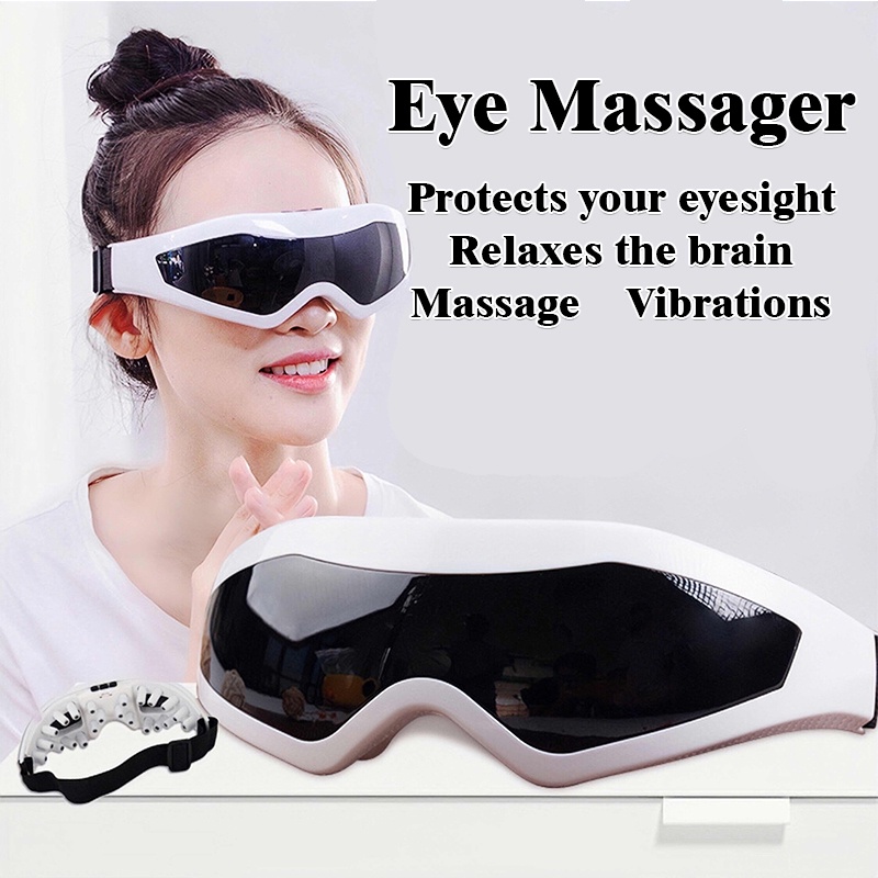 SG stock Electric Eye Vibration Massager Brain Relax Health Care ...