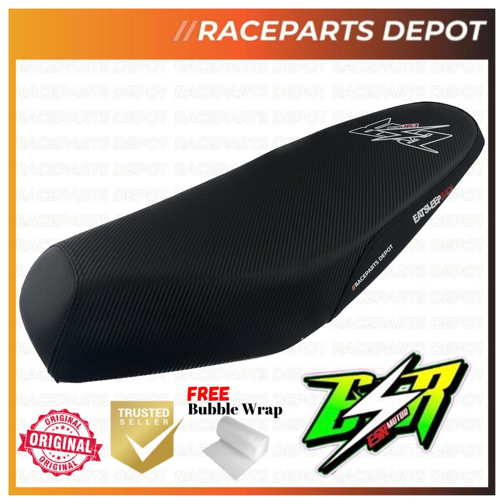 ESR Motor Carbon Seat ( Y15zr / Lc135 / Rs150 ) | Shopee Singapore