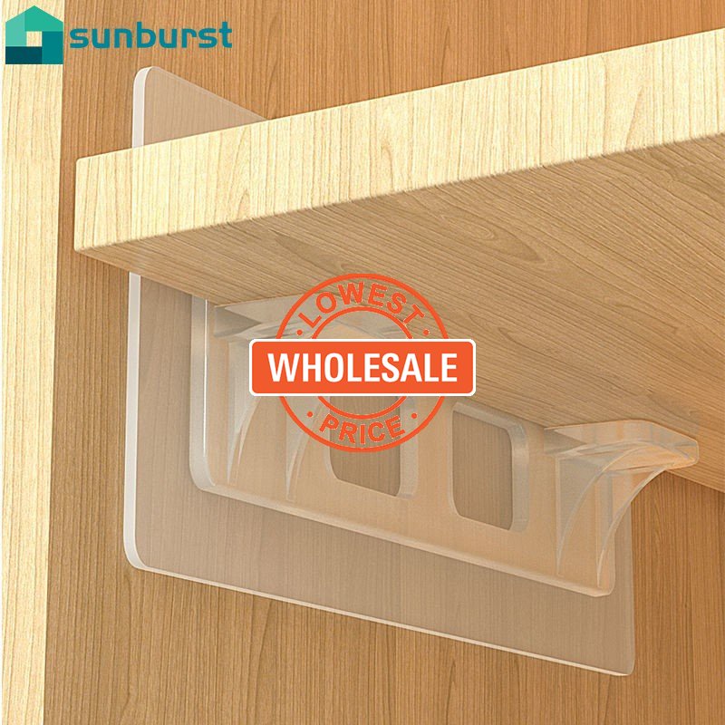 [Wholesale] Adhesive Pegs Punch Free Bracket Triangle Strong Holder ...