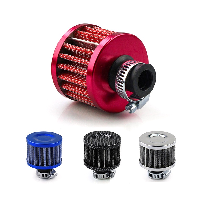 12mm Mushroom Air Filter Car Motor Cold Air Intake Filter Universal ...