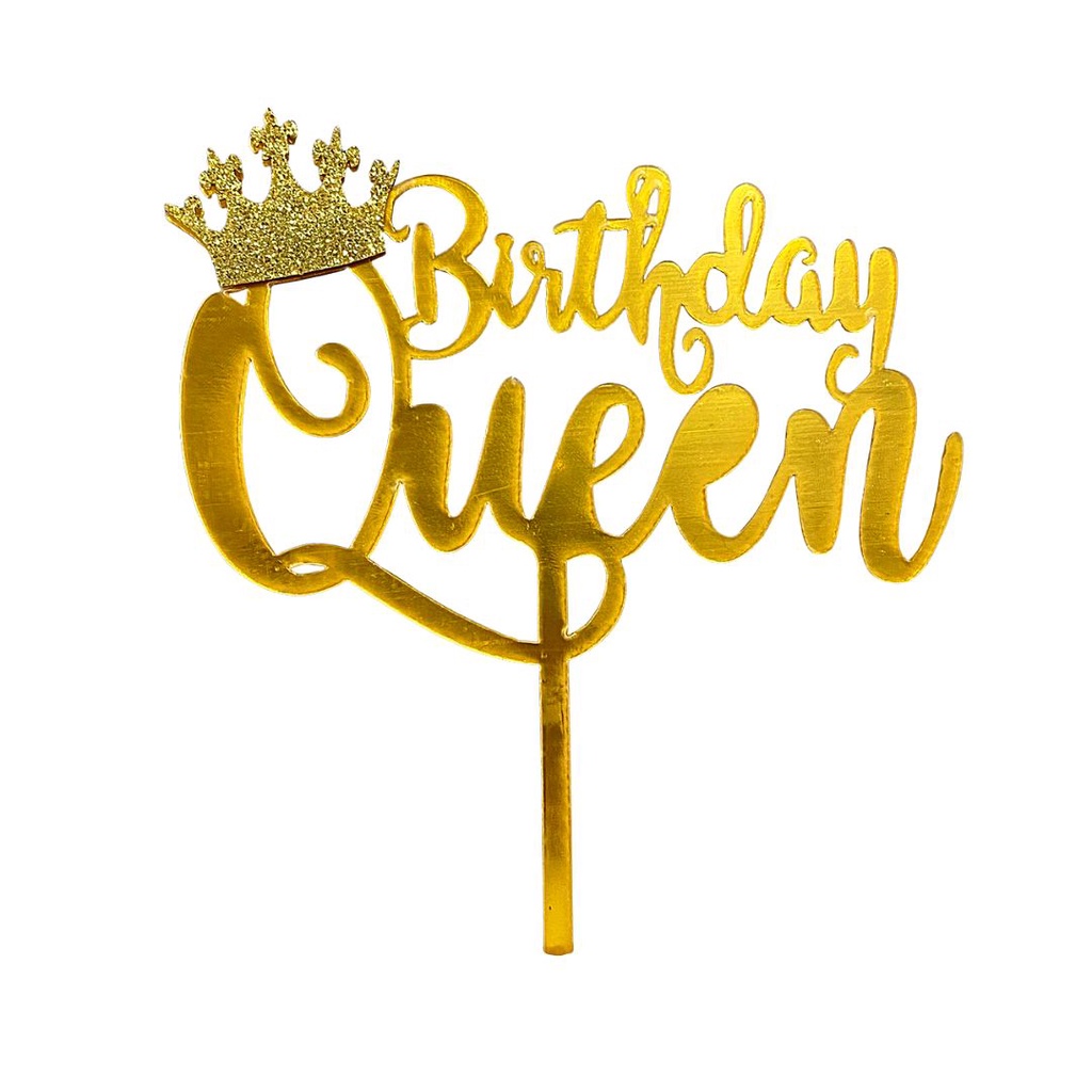 Queen Birthday Cake Topper - Queen Cake Topper | Shopee Singapore