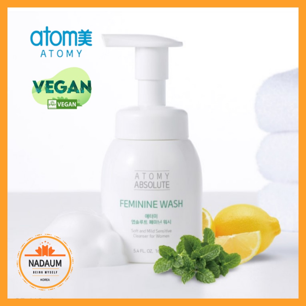 Atomy Absolute Feminine Wash 160 ml 99.9% antibacterial! Vegan ...