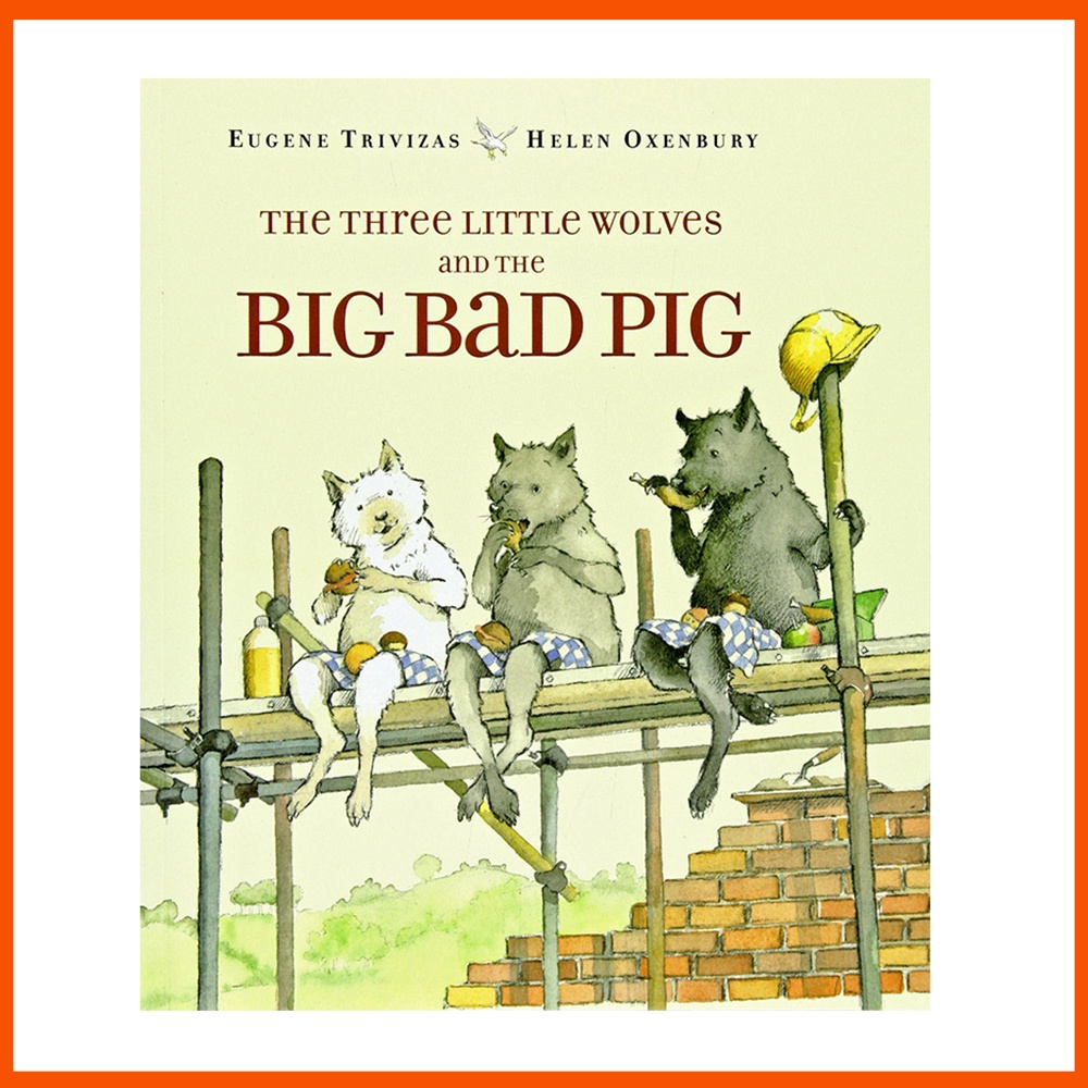 The Three Little Wolves and the Big Bad Pig Educational English Picture ...