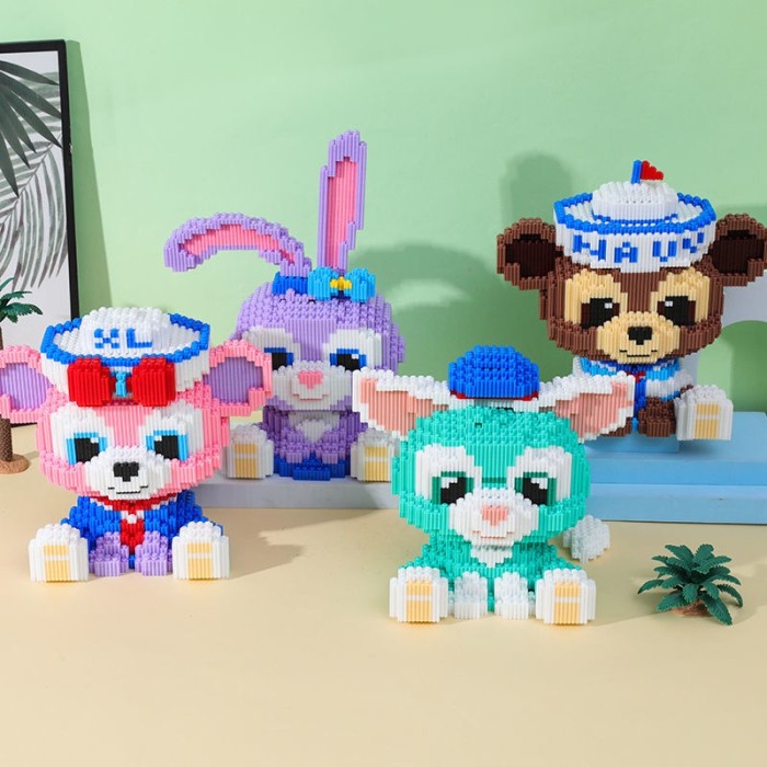 Jc Nano Disney Bricks Educational Nano Block/3D Block Toys | Shopee ...