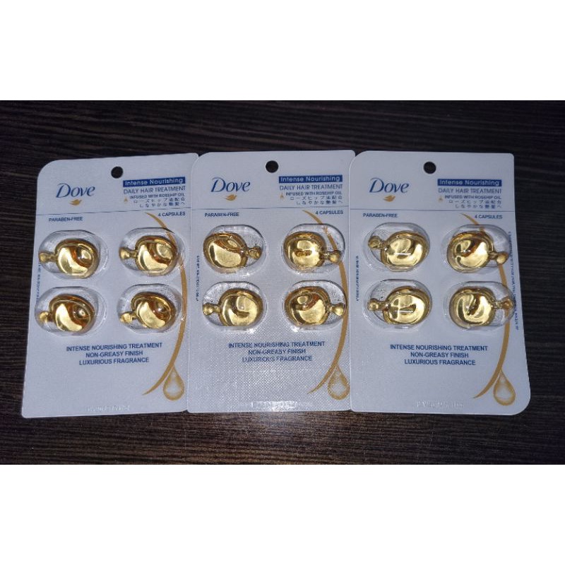 DOVE Intense Nourishing Daily Hair Treatment Infused With Rosehip Oil ...