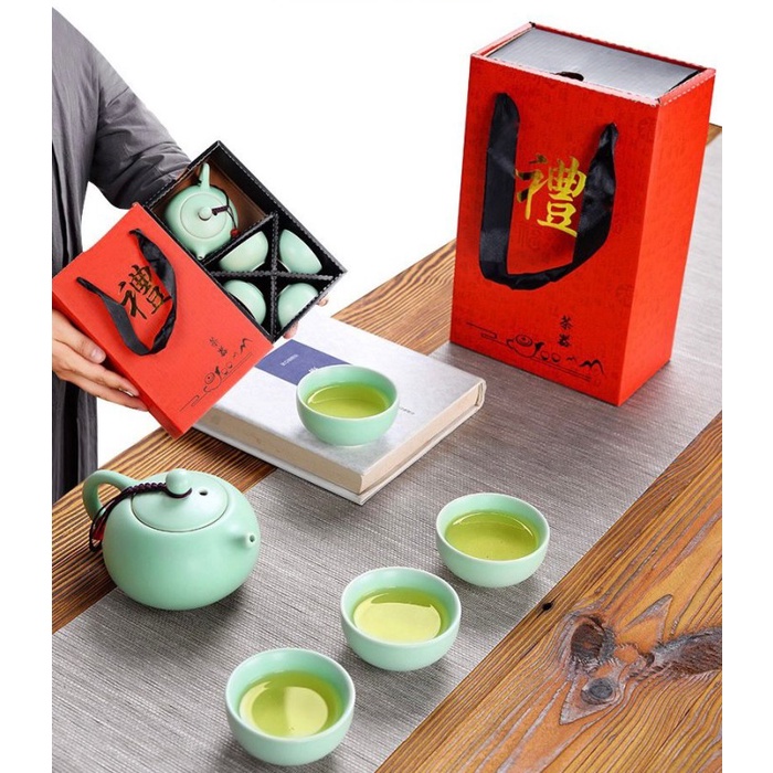 Chinese Tea pot Ceramic Set Tea Drinking Tools - Teapot set Sangjit ...