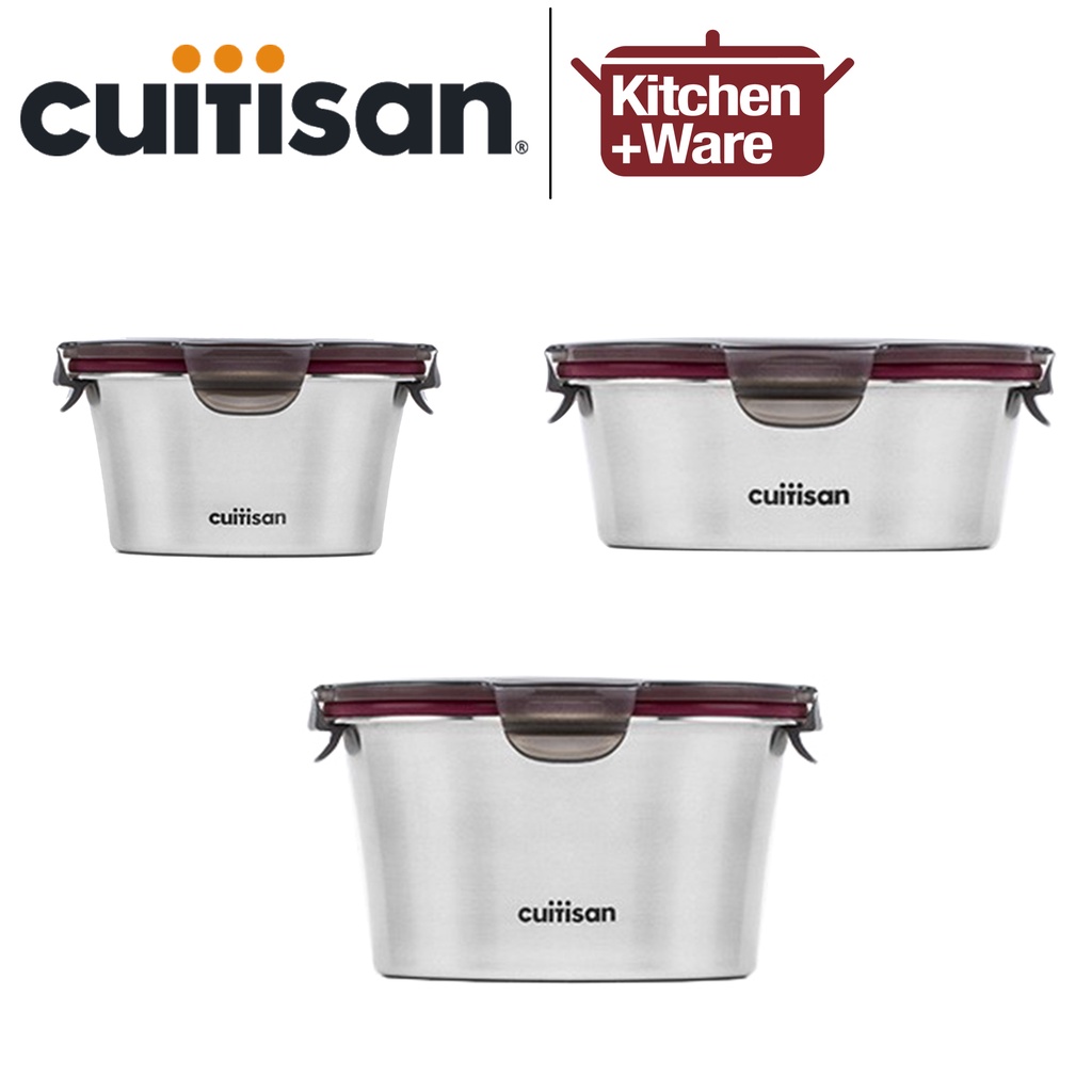 Cuitisan Flora Round Container No. 4 / No. 5 / No. 6 / 410ml / 640ml ...