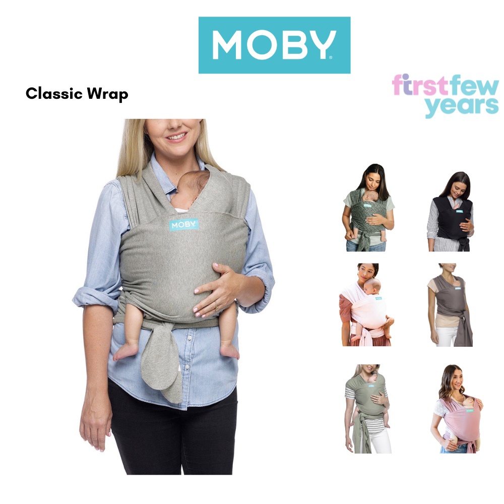 MOBY Classic Wrap (Mutiple Colours) | Shopee Singapore