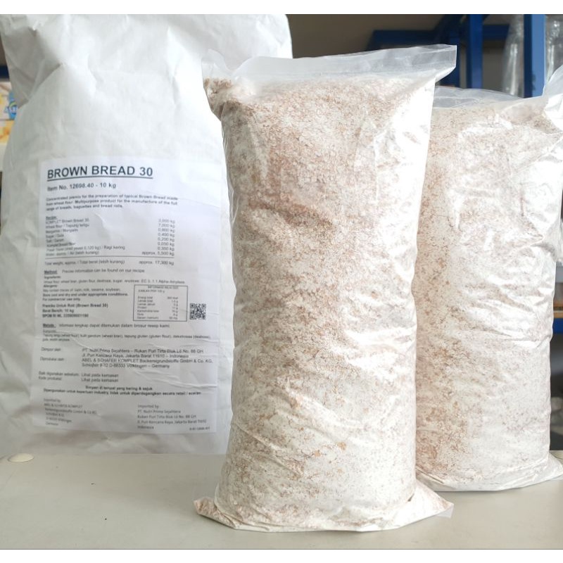 Brown Bread Wheat Flour Made in Germany 500Gr / Brown Bread 30 500Gr ...