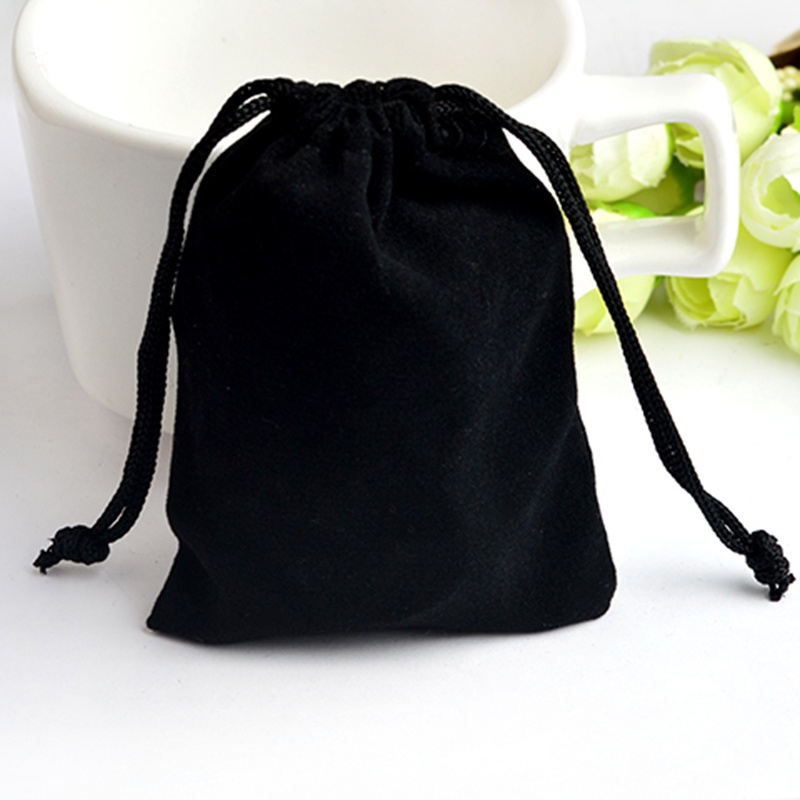 1 Pcs Packing Drawstring Velvet Pouch Sachet Gift Bag For Jewelry ...
