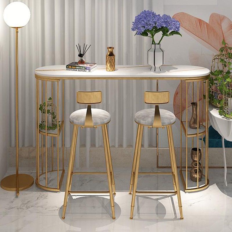Nordic rock slab bar table simple household ins milk tea shop living ...