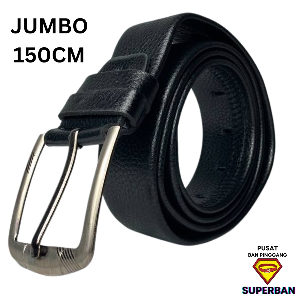 MEN'S BELT STICK MODEL BIG SIZE 150CM JUMBO ANTI-SCRATCH LEATHER LARGE ...