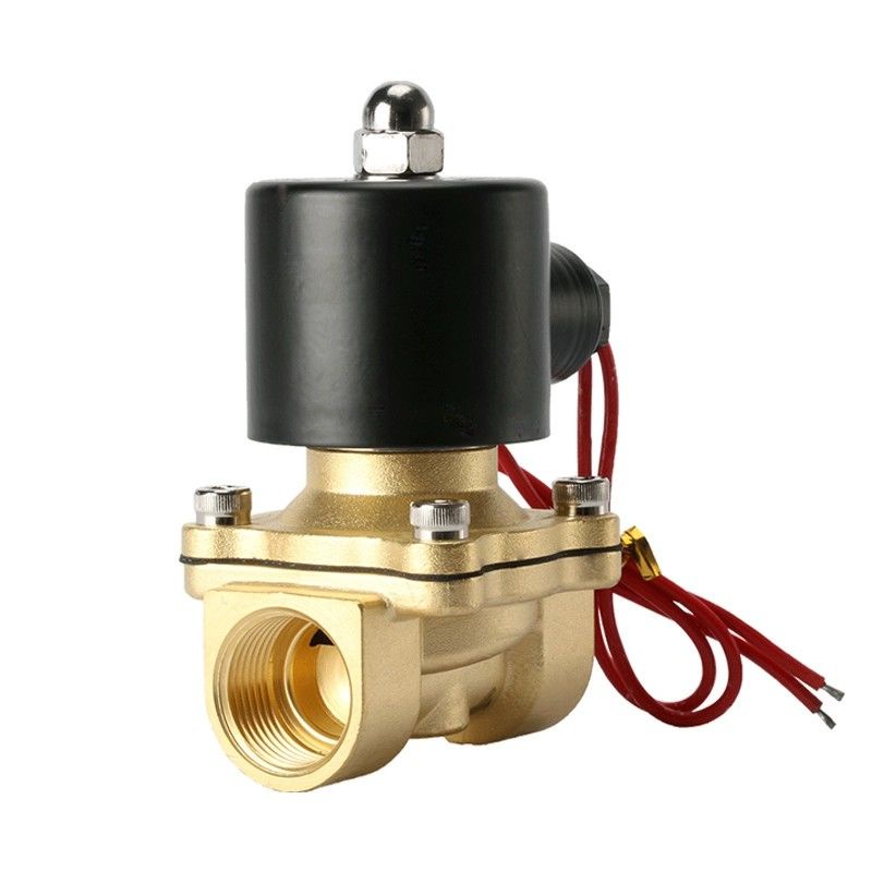 Normally Closed Copper Solenoid Valve Switch Solenoid Valve Water Valve ...