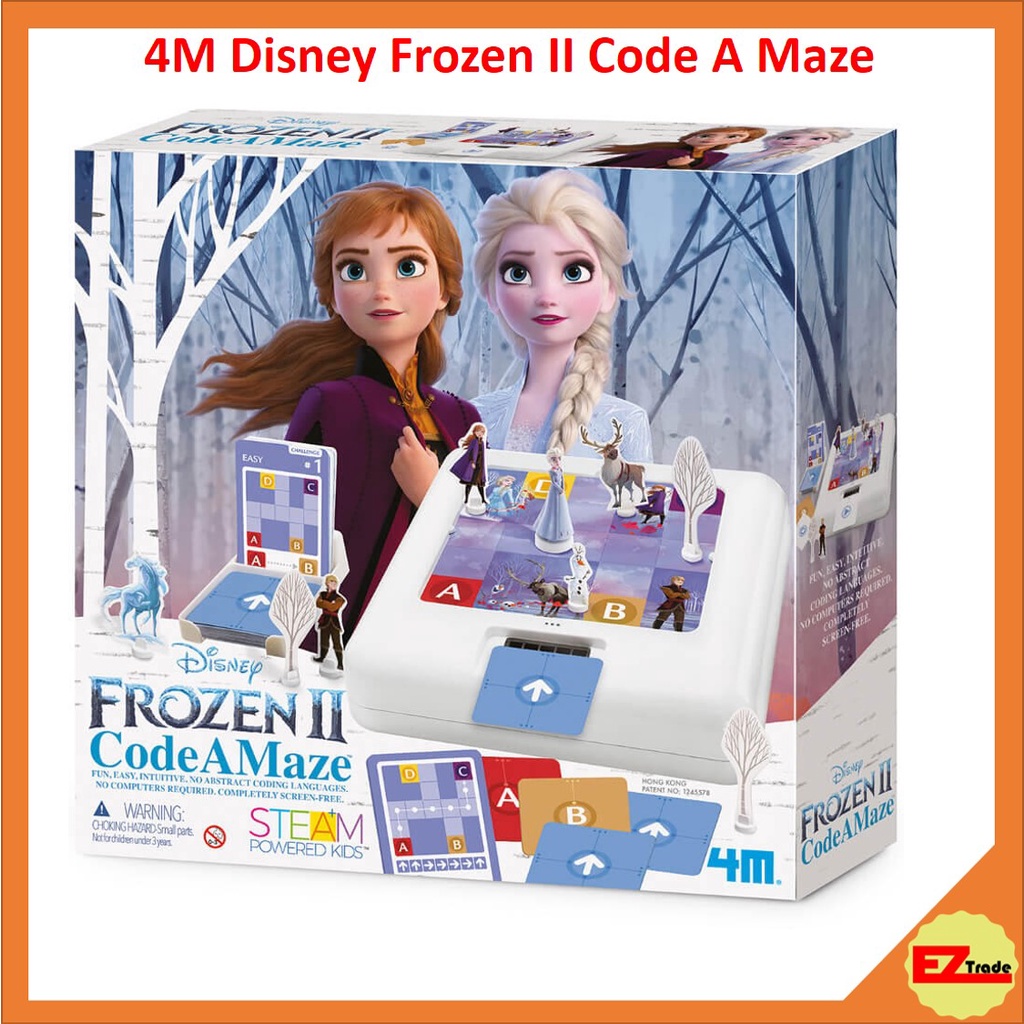 4M Disney frozen II Code A Maze Coding and Programming Game 6202 ...