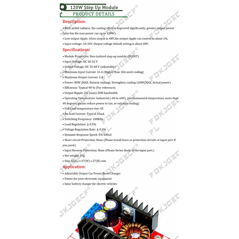 DC-DC 120W / 150W / 250W / 9A 300W / 300W 20A / 400W 15A / 600W 10A ...