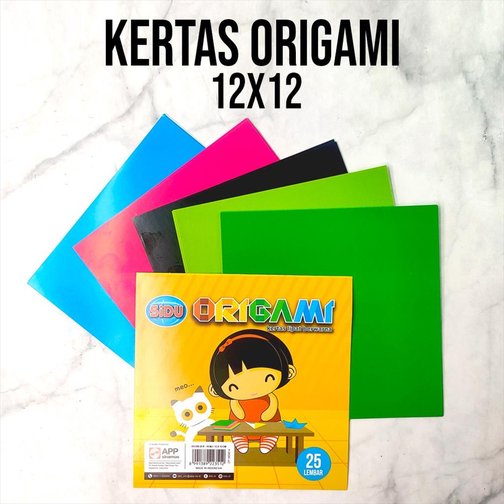 Rz 934. Origami Paper Folding Paper SIDU Color Paper | Shopee Singapore