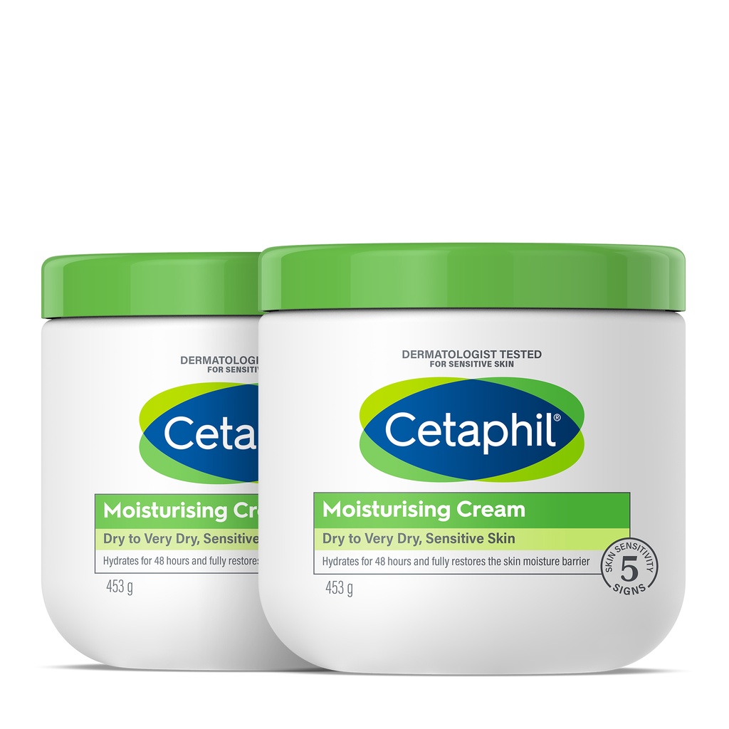 Cetaphil Moisturising Cream 453g x2 Bundle Pack | Shopee Singapore