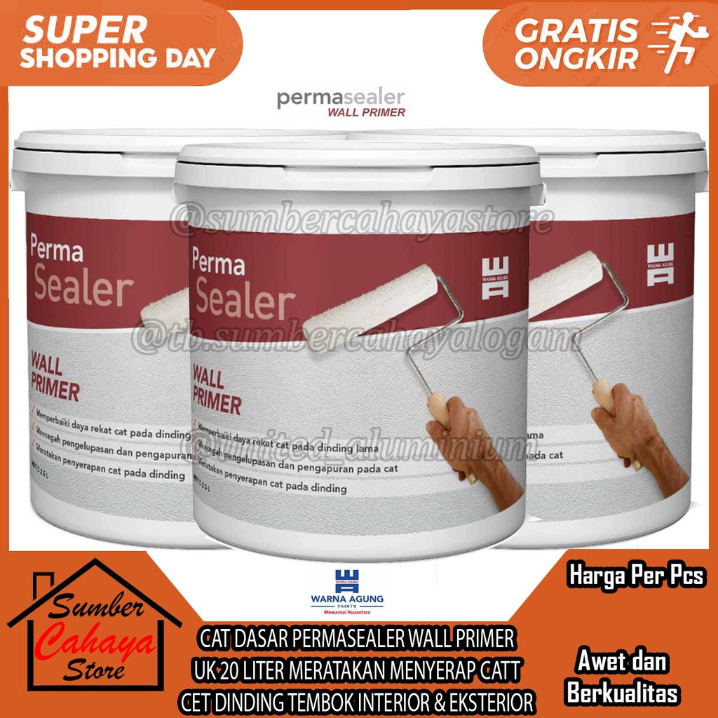 PERMASEALER WALL PRIMER BASE PAINT UK 2.5 LITER L LTER GALON WHITE ...