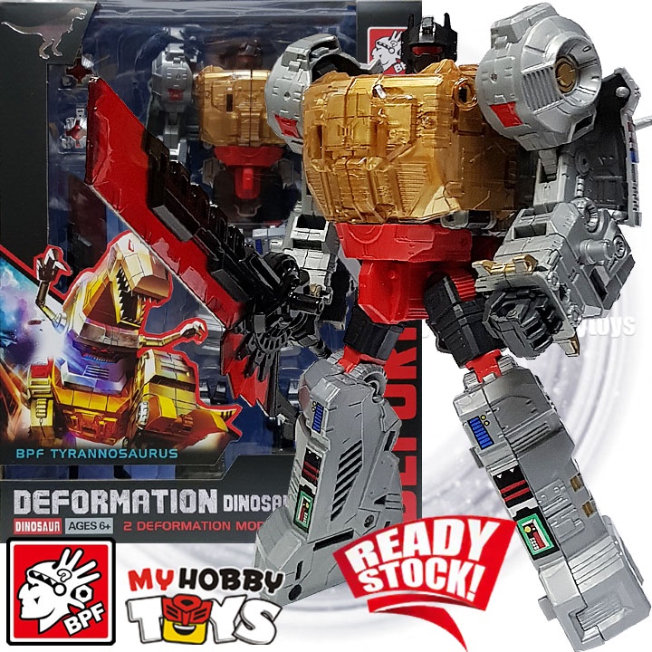 BPF Transformable Robot - 6633-05 Dinokong KO Combiner Wars Dinobot ...