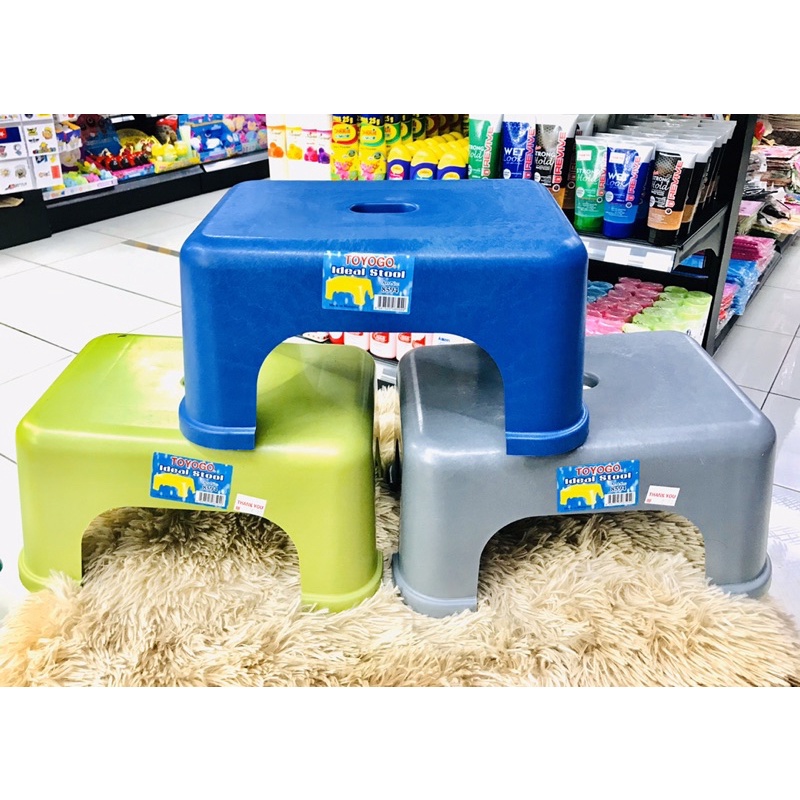 TOYOGO 8594-B ideal stool plastic chair,square plastic stool/bangku ...