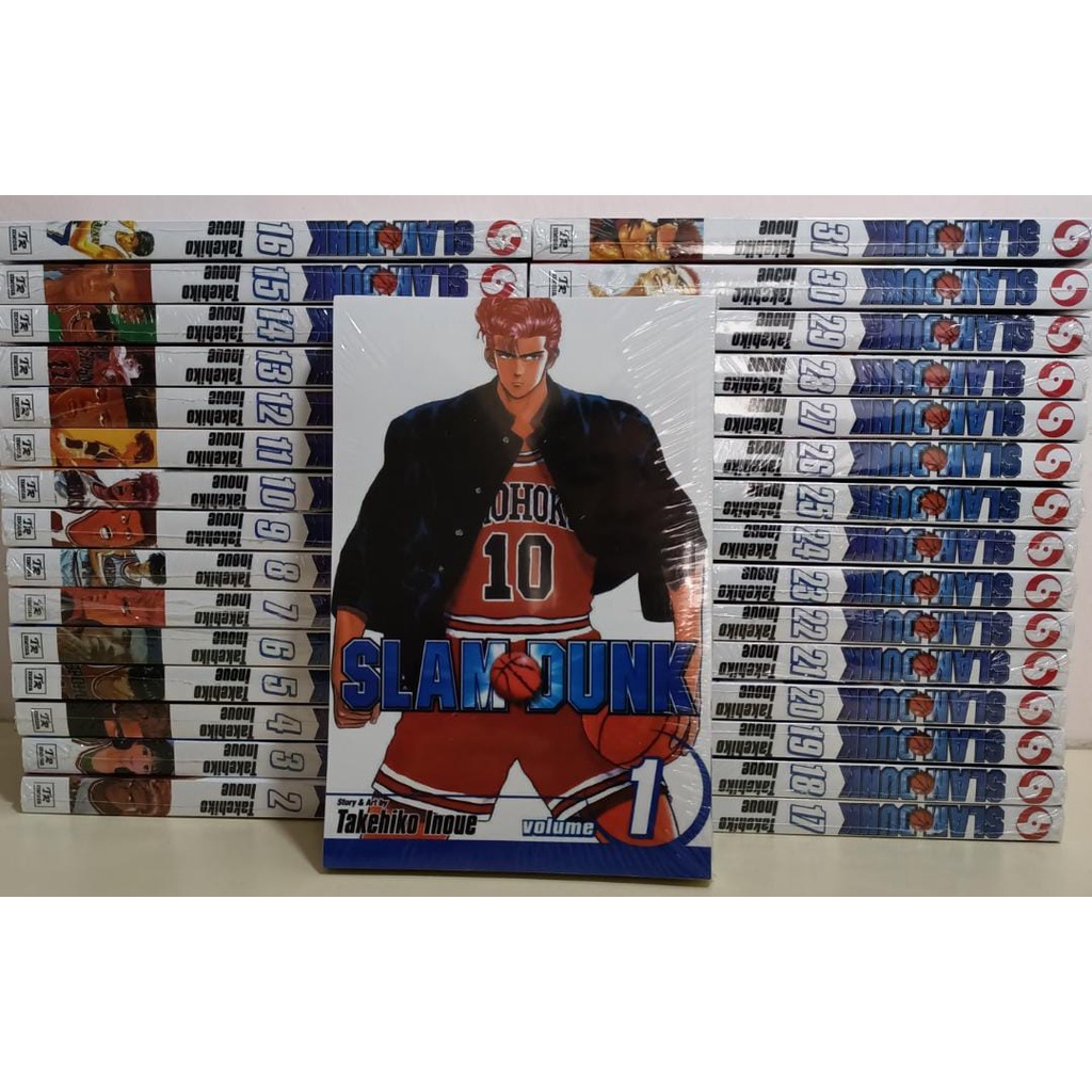SLAM DUNK ( ENGLISH COMIC)(灌篮高手套庄英文版)1-31 END (FULL SET) | Shopee Singapore