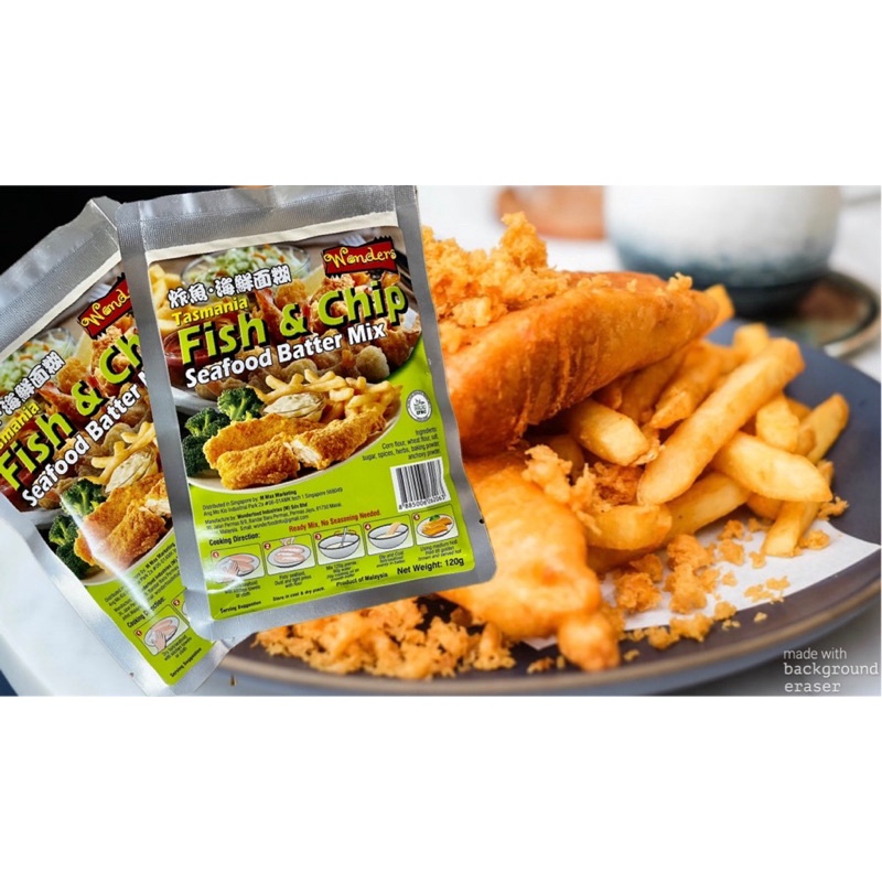 Fish & Chip,Seafood Batter Mix 2 packet | Shopee Singapore