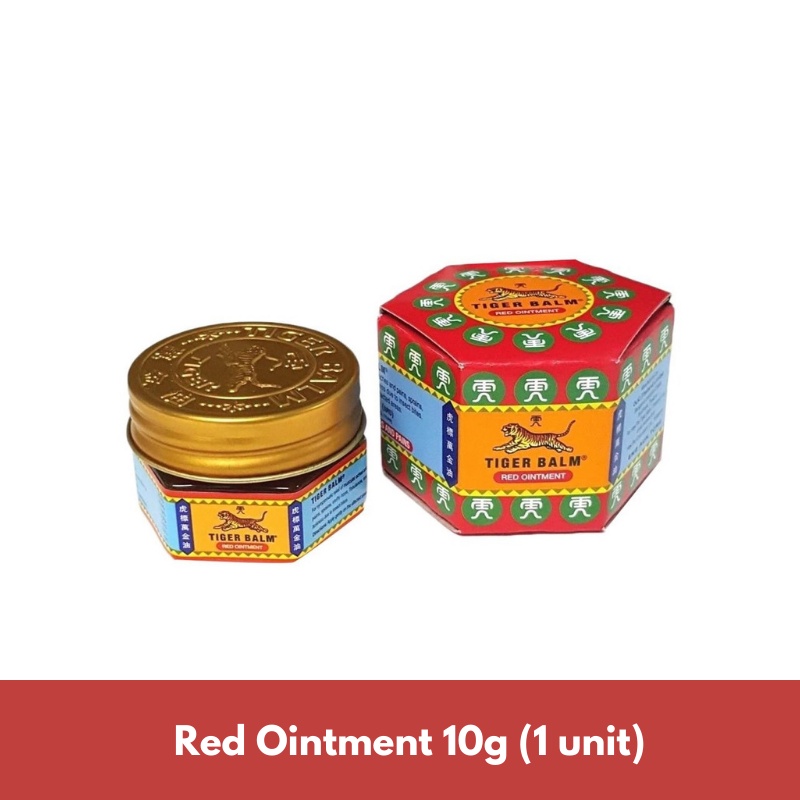 Tiger Balm Red Ointment and White Ointment - Plus ( 10g / 19g / 30g ...