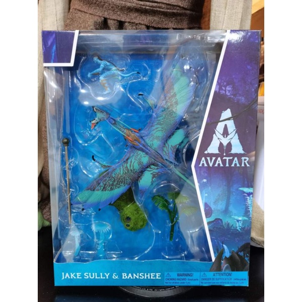McFarlane Toys Disney Avatar: World of Pandora Jake Sully and Banshee ...