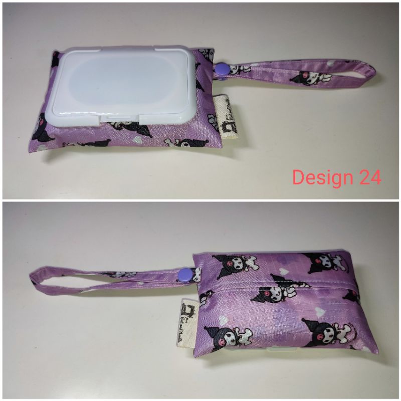 Handmade Waterproof 2in1 Small Wet Tissue Pouch | Shopee Singapore