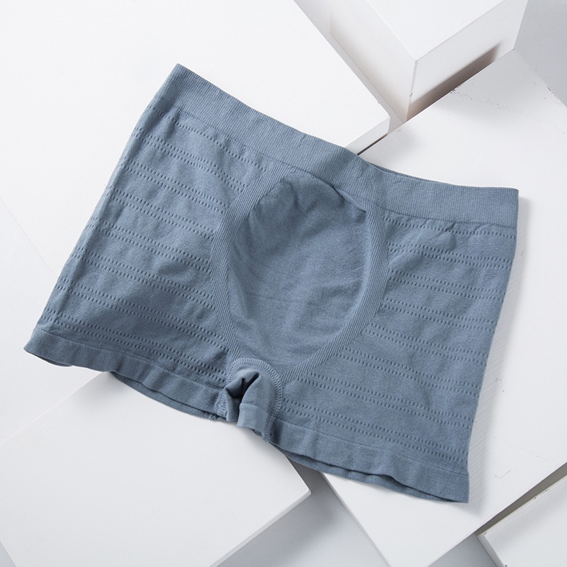 Non-Feeling 3.0 Men's Boxer Briefs Seamless Cotton Simple Lightweight ...