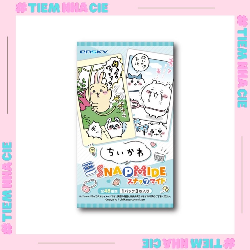 [Cie'S Shop] [Cie'S Cute Japanese Chiikawa Bear Commercial Card ...
