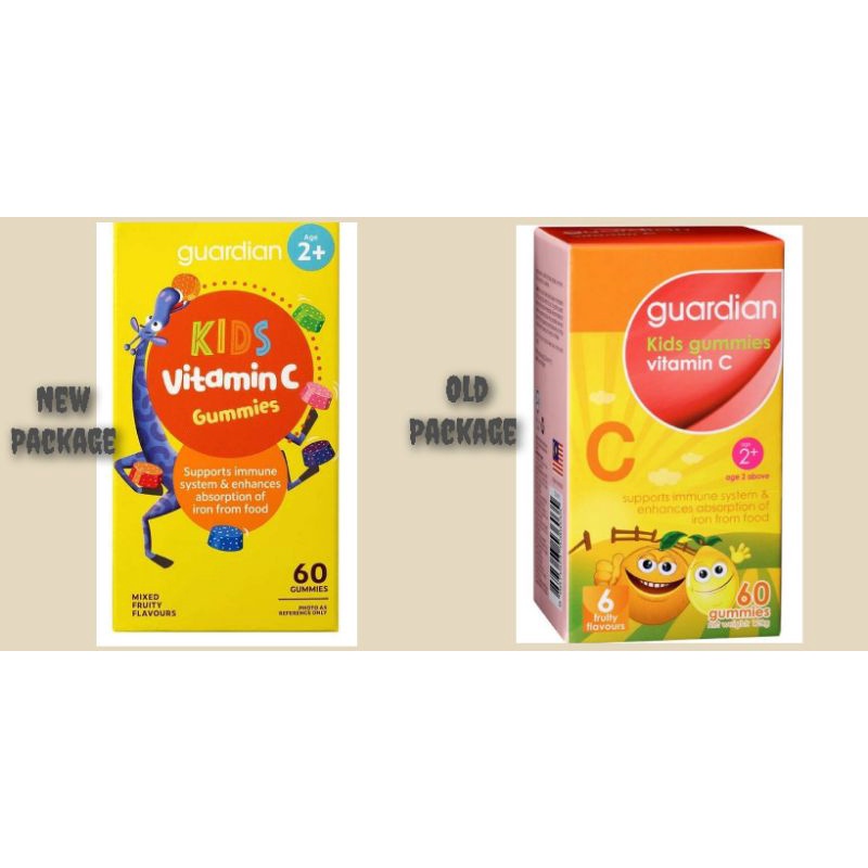 Guardian kids vitamin C gummies 60s(exp 2027) | Shopee Singapore