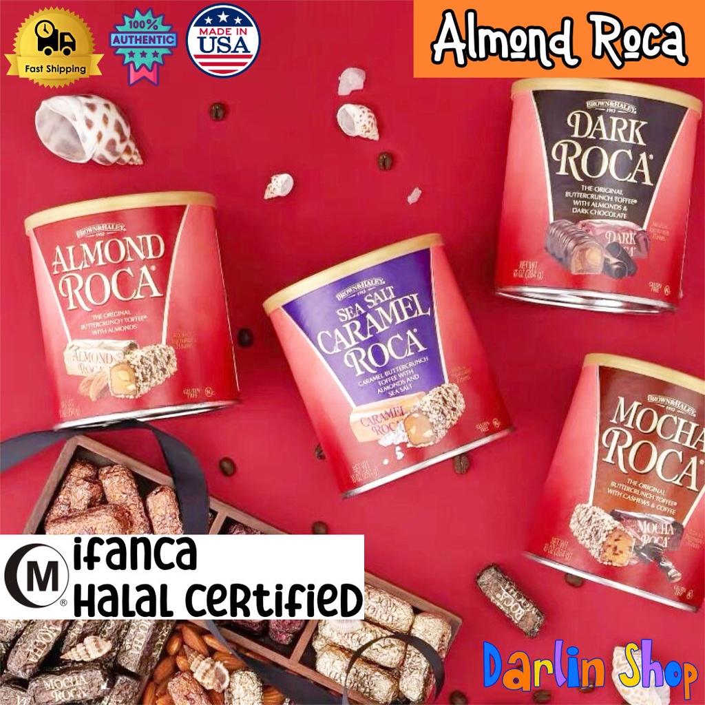 (stock in SG) Almond Roca, 10 oz tin | Shopee Singapore
