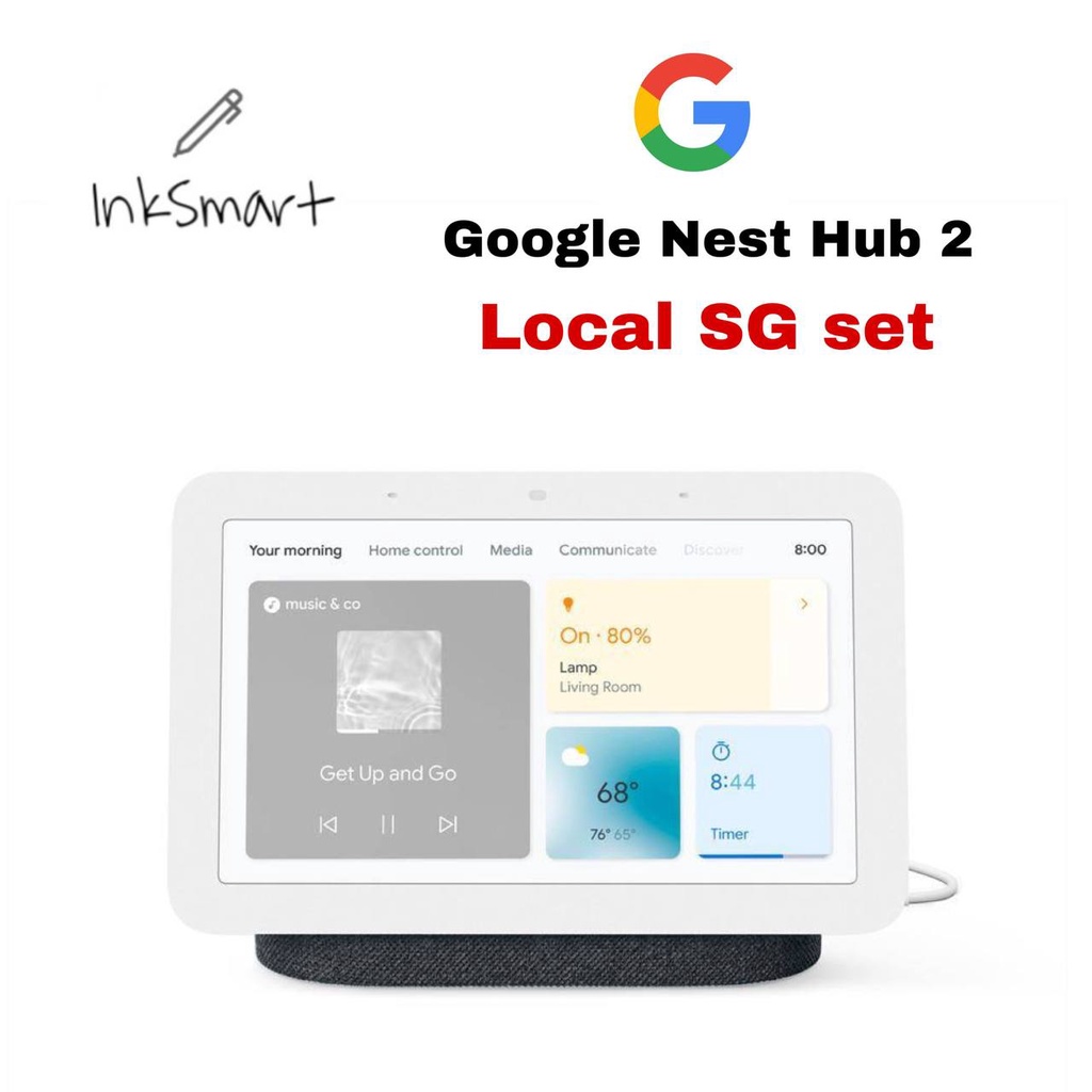 Google Nest Hub SG/US Set with Google Assistant Smart Home Assistant ...