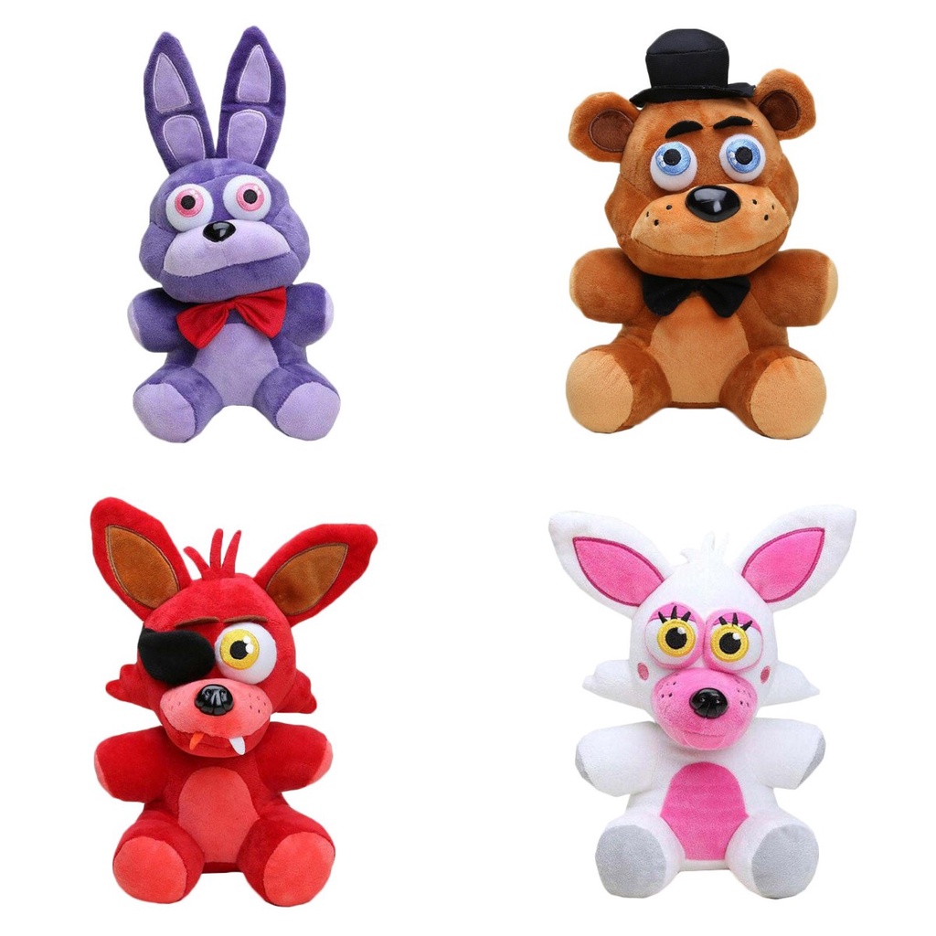 Delightful Five Nights At Freddys Soft Plush Toy Bear Fox Bonnie ...