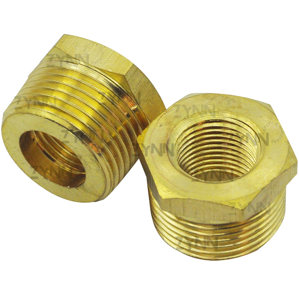 [SG STOCK] REDUCING BUSH Male Female Thread Hexagon Head Brass Fittings ...
